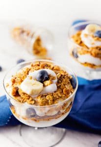 Banana Cinnamon Parfait - Monkey and Me Kitchen Adventures