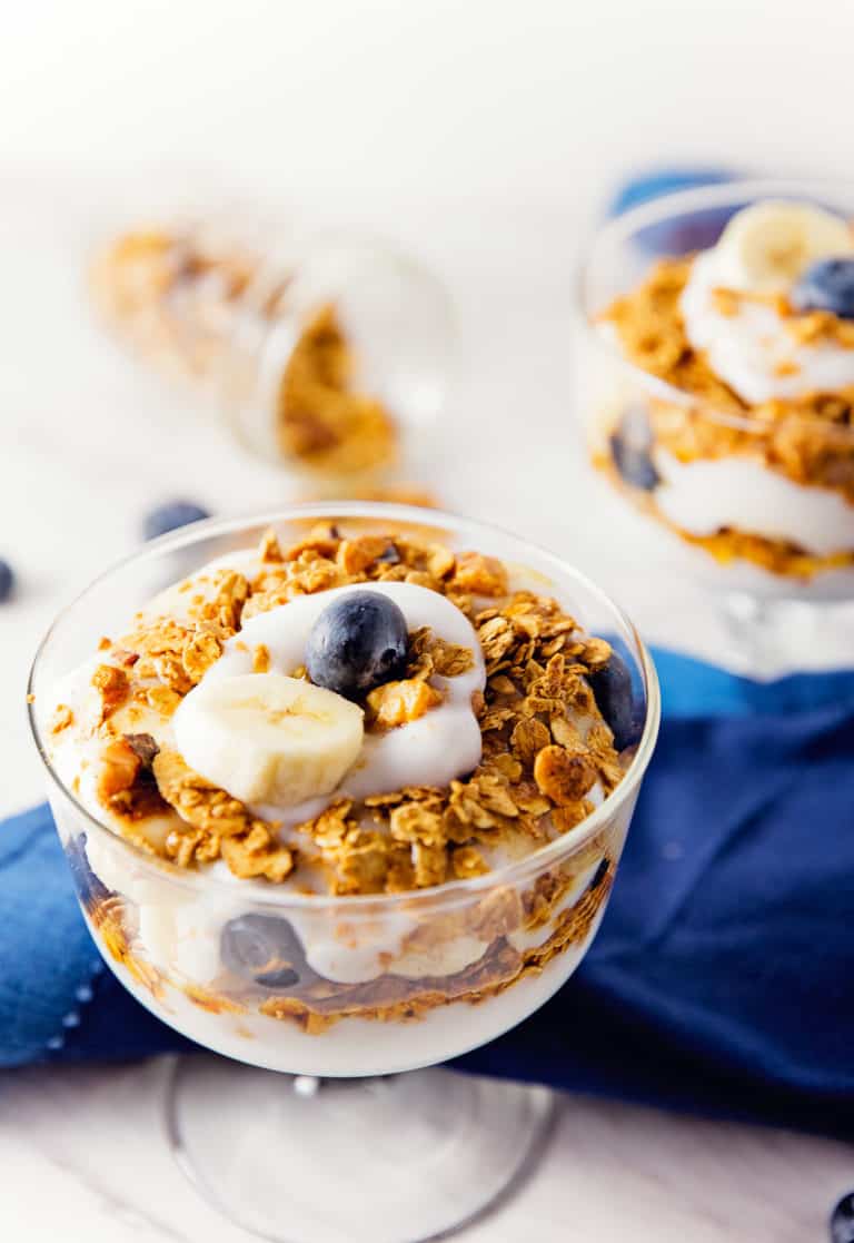 Banana Cinnamon Parfait - Monkey and Me Kitchen Adventures