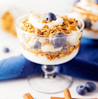 Banana Cinnamon Parfait - Monkey and Me Kitchen Adventures