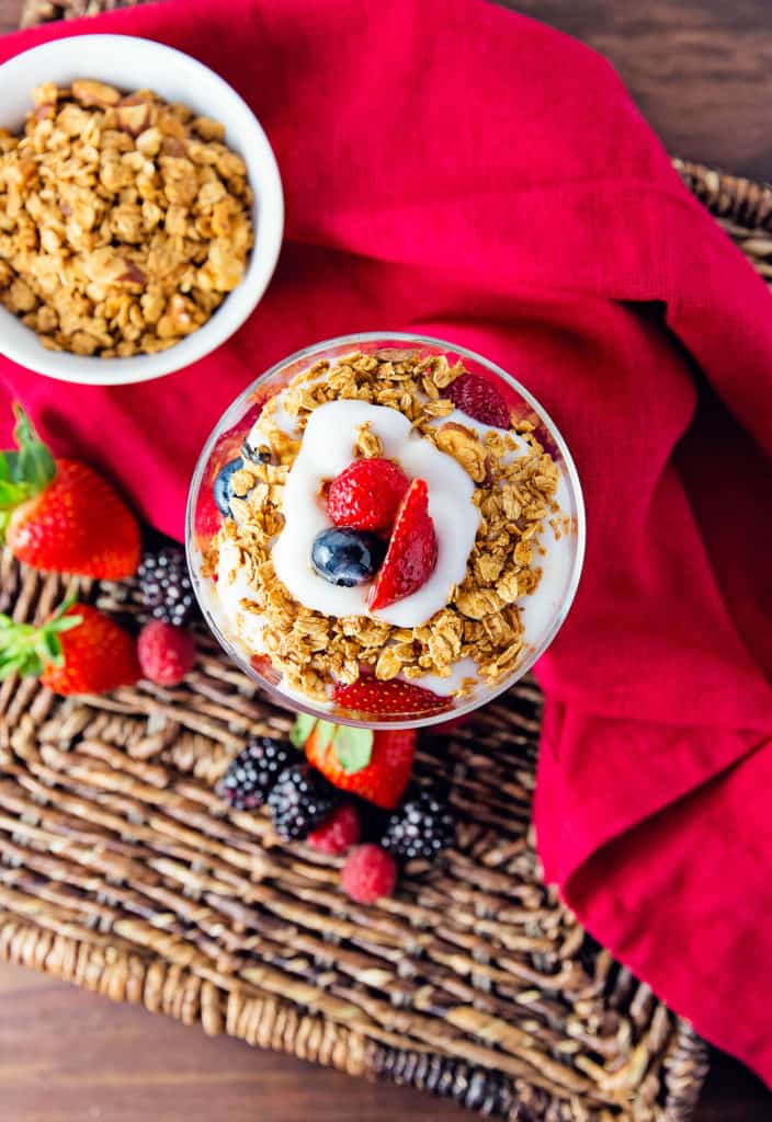 Maple Berry Parfait - Monkey and Me Kitchen Adventures