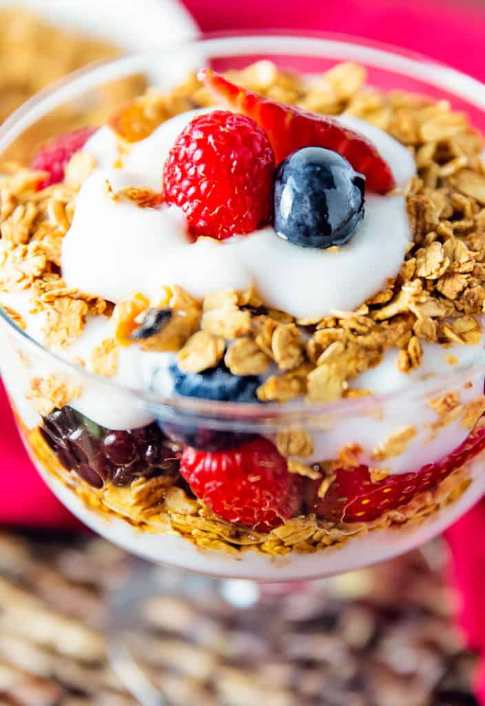 Maple Berry Parfait - Monkey and Me Kitchen Adventures