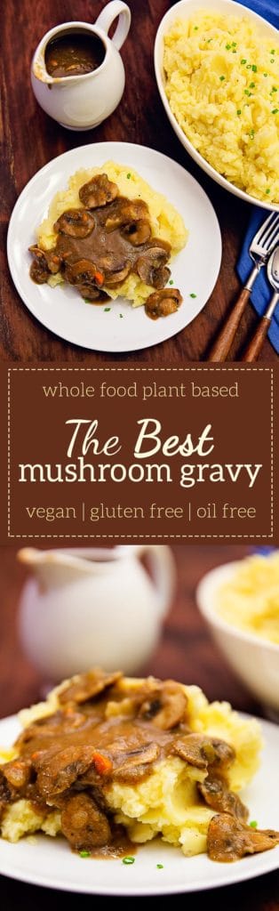 Mushroom Gravy - Monkey and Me Kitchen Adventures