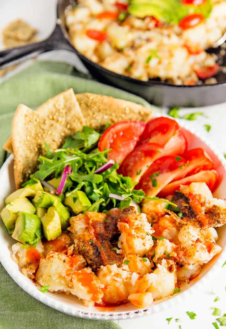 Hash Brown Potato Bowl - Monkey and Me Kitchen Adventures