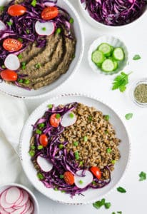 Mjedra - Lebanese Lentil and Rice - Monkey and Me Kitchen Adventures