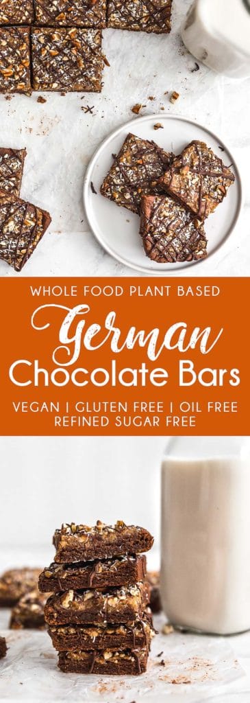 German Chocolate Bars - Monkey and Me Kitchen Adventures