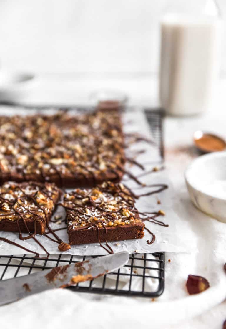 German Chocolate Bars - Monkey and Me Kitchen Adventures