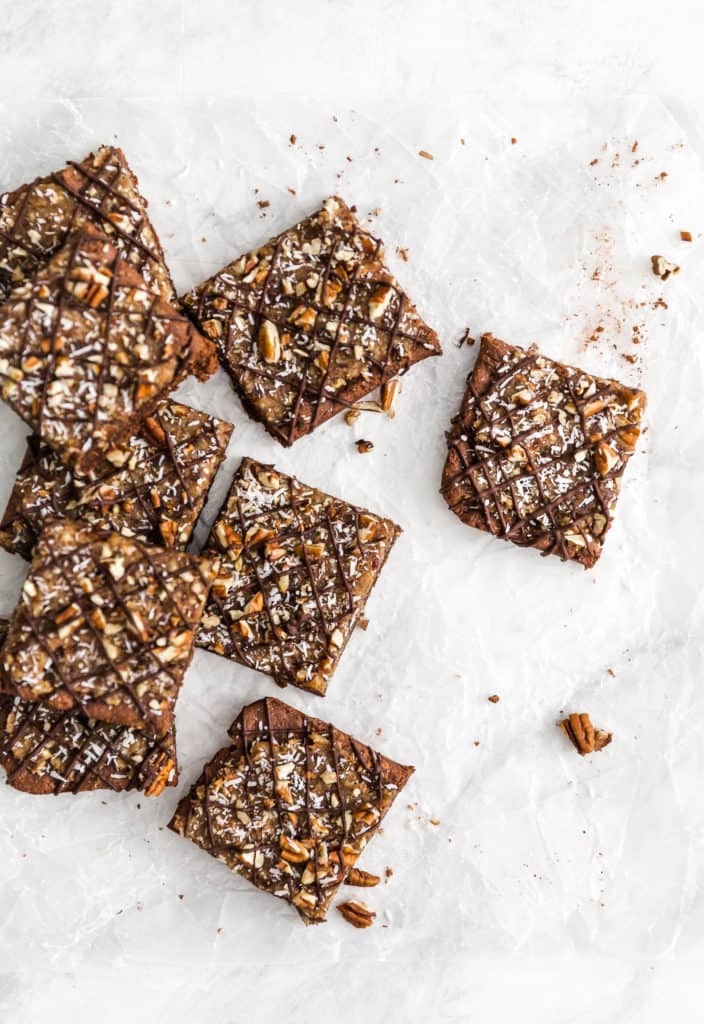 German Chocolate Bars - Monkey and Me Kitchen Adventures