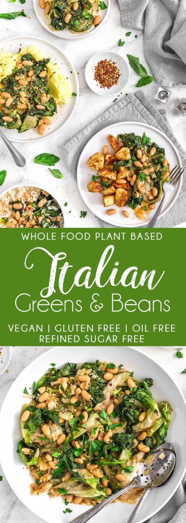 Italian Greens and Beans - Monkey and Me Kitchen Adventures