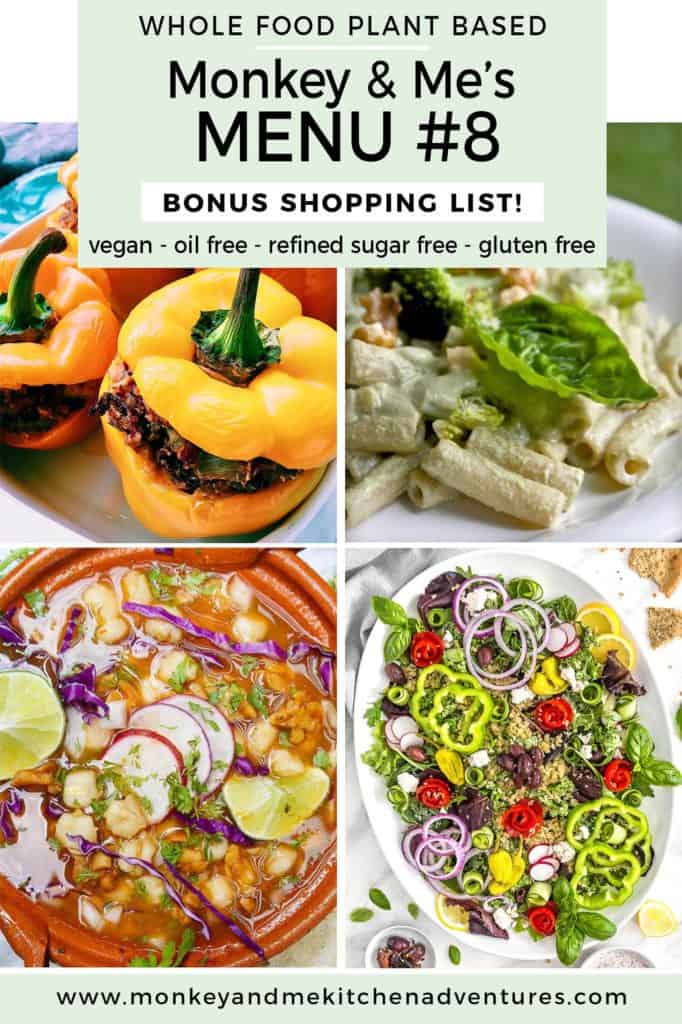 Monkey and Me's Menu 8 - Monkey and Me Kitchen Adventures