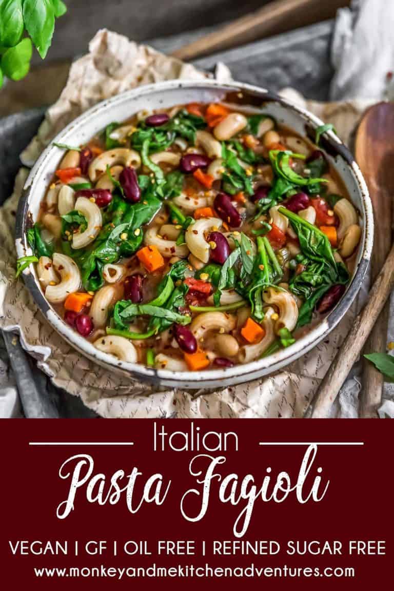 Italian Pasta Fagioli - Monkey and Me Kitchen Adventures