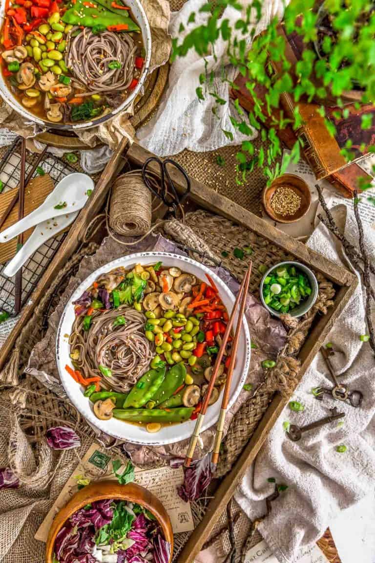 Vegan Veggie Miso Soup - Monkey and Me Kitchen Adventures