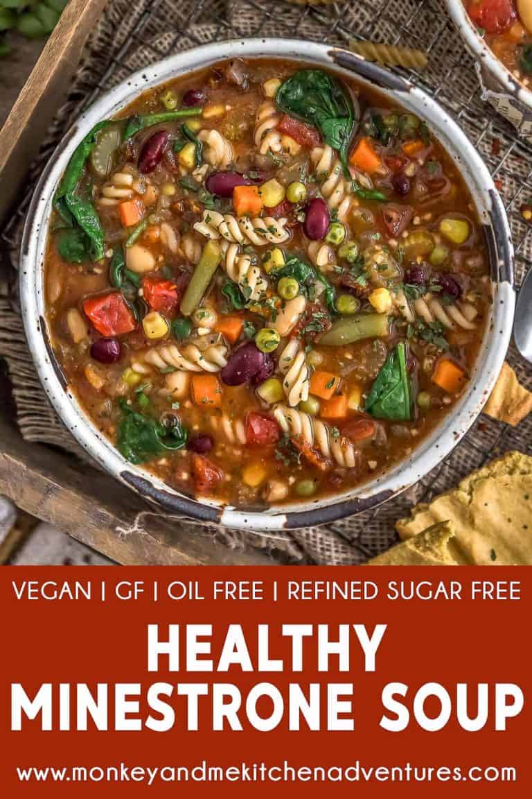 Healthy Minestrone Soup - Monkey and Me Kitchen Adventures