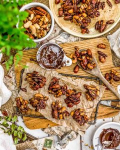 Maple Glazed Nut Clusters - Monkey and Me Kitchen Adventures