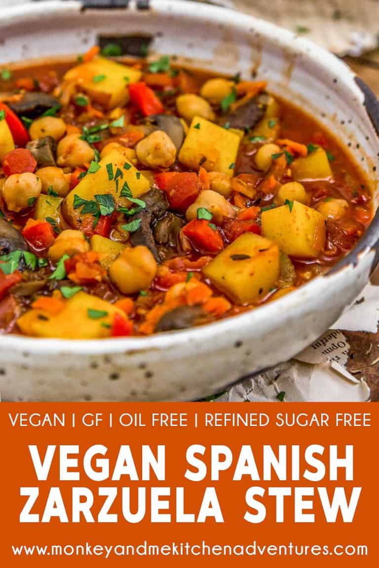 Vegan Spanish Zarzuela Stew - Monkey and Me Kitchen Adventures