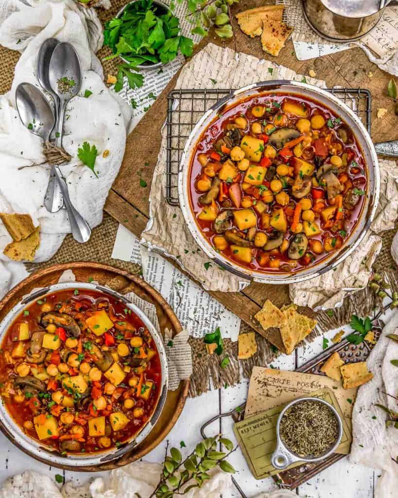 Vegan Spanish Zarzuela Stew - Monkey and Me Kitchen Adventures