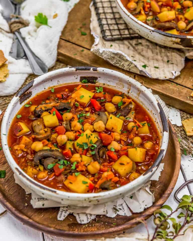 Vegan Spanish Zarzuela Stew - Monkey and Me Kitchen Adventures