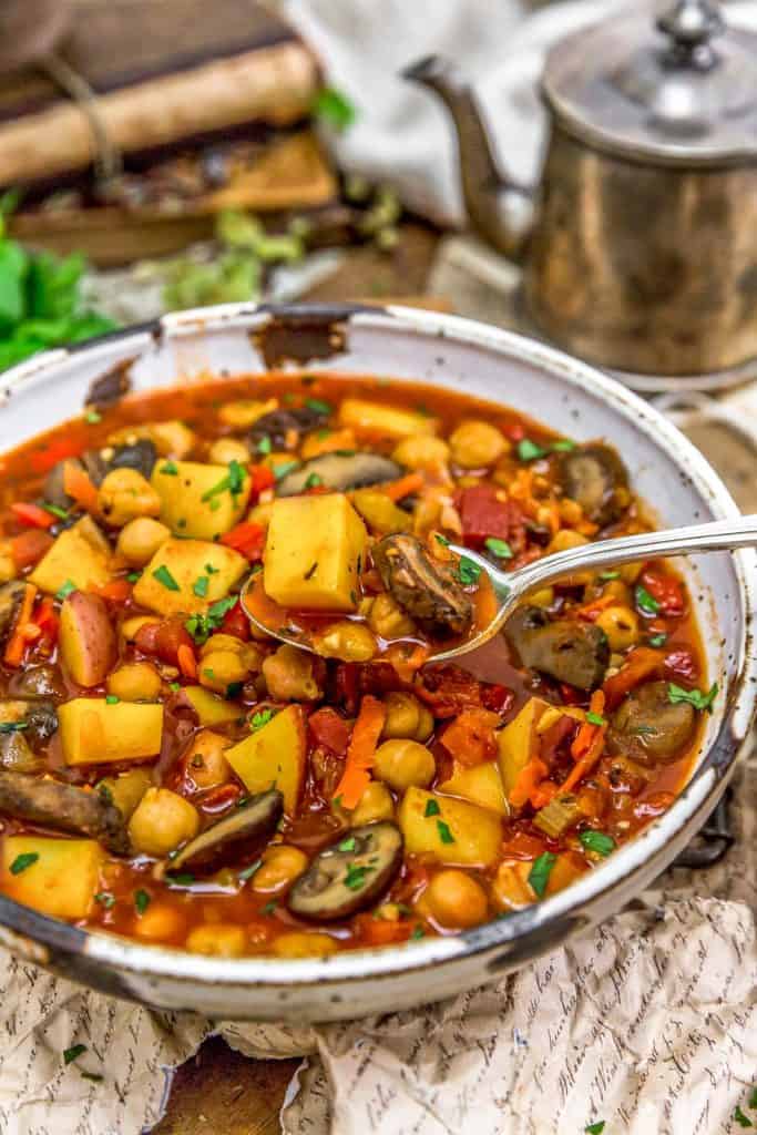 Vegan Spanish Zarzuela Stew - Monkey and Me Kitchen Adventures
