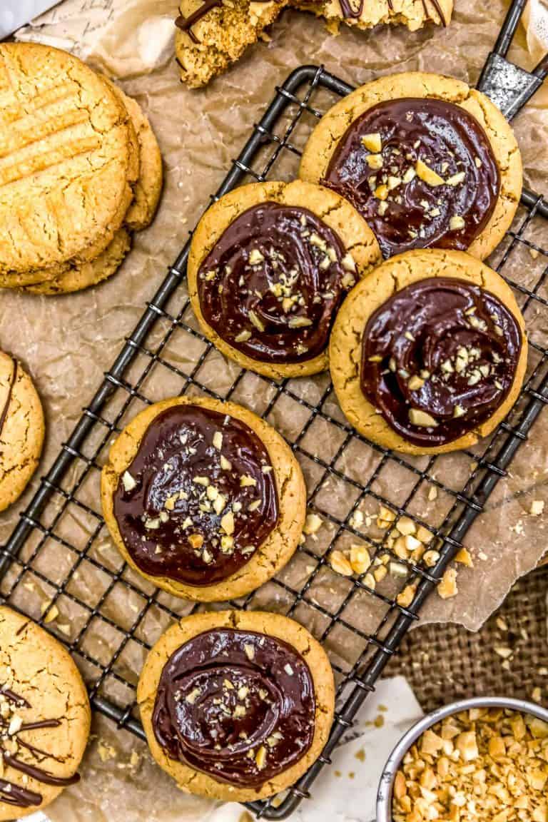 Peanut Butter Shortbread Cookies - Monkey and Me Kitchen Adventures
