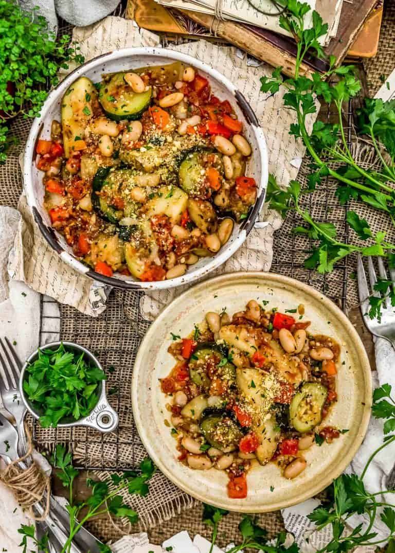 Rustic Italian Vegetable Bake - Monkey and Me Kitchen Adventures