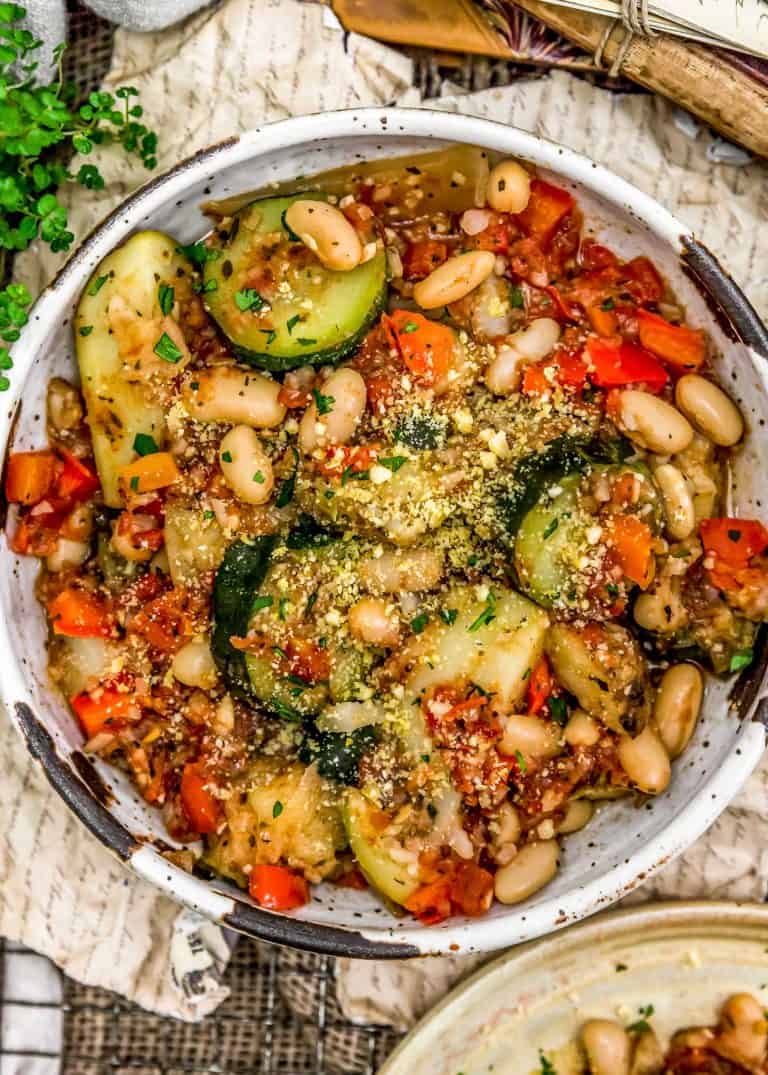 Rustic Italian Vegetable Bake - Monkey and Me Kitchen Adventures