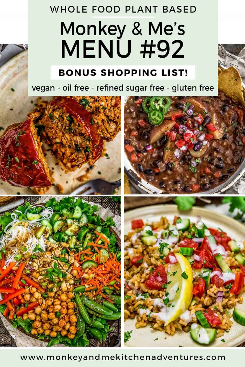 Monkey and Me's Menu 92 - Monkey and Me Kitchen Adventures