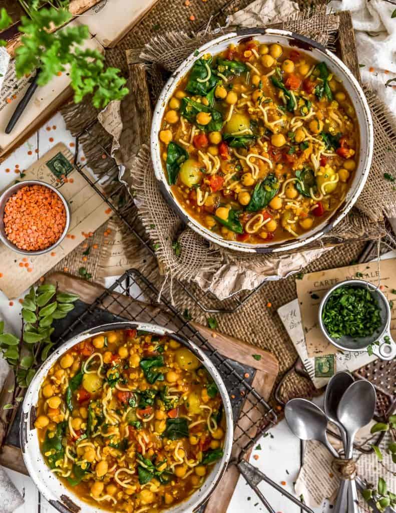 Moroccan Harira - Monkey and Me Kitchen Adventures