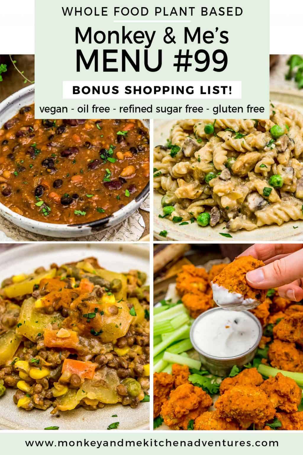 Monkey and Me's Menu 99 - Monkey and Me Kitchen Adventures