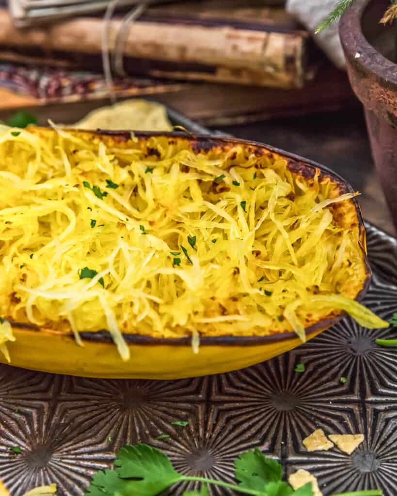 How to Bake a Spaghetti Squash - Monkey and Me Kitchen Adventures
