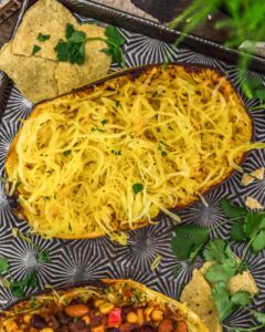 How to Bake a Spaghetti Squash - Monkey and Me Kitchen Adventures