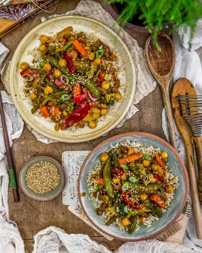 Spicy Ginger Stir Fry - Monkey and Me Kitchen Adventures