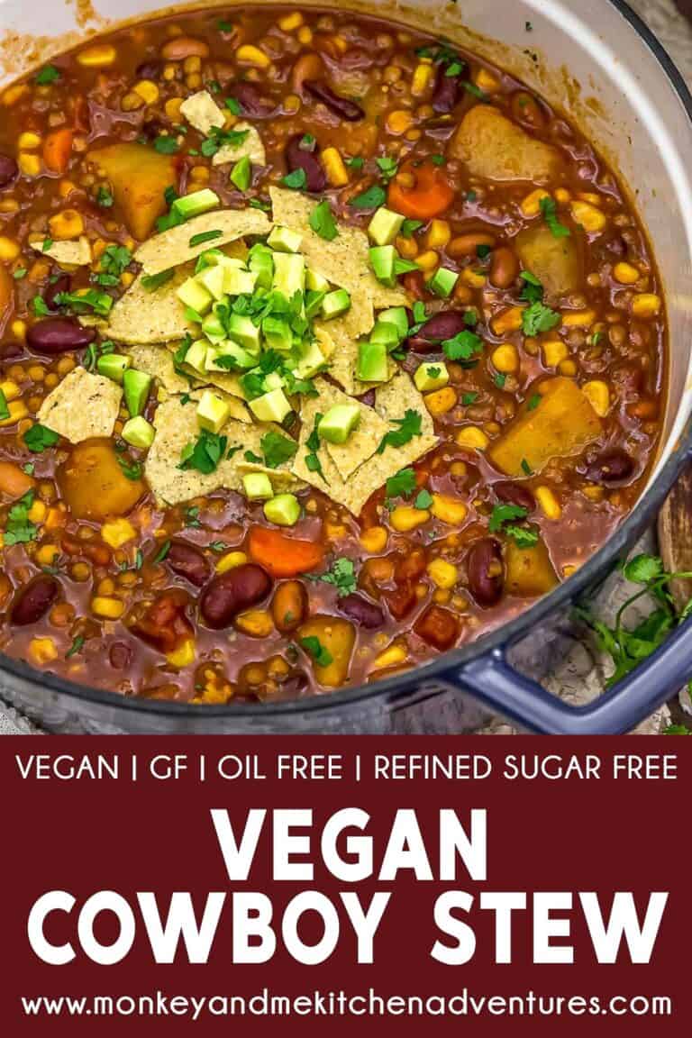 Vegan Cowboy Stew - Monkey and Me Kitchen Adventures