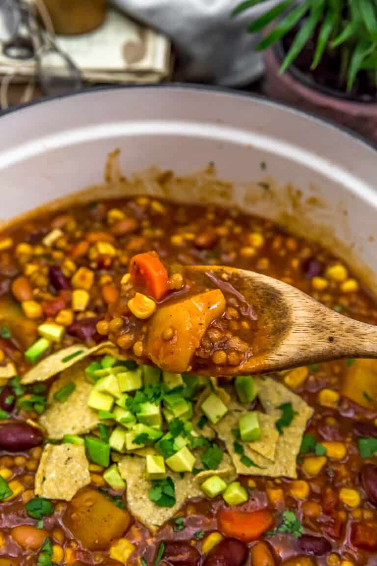 Vegan Cowboy Stew - Monkey and Me Kitchen Adventures