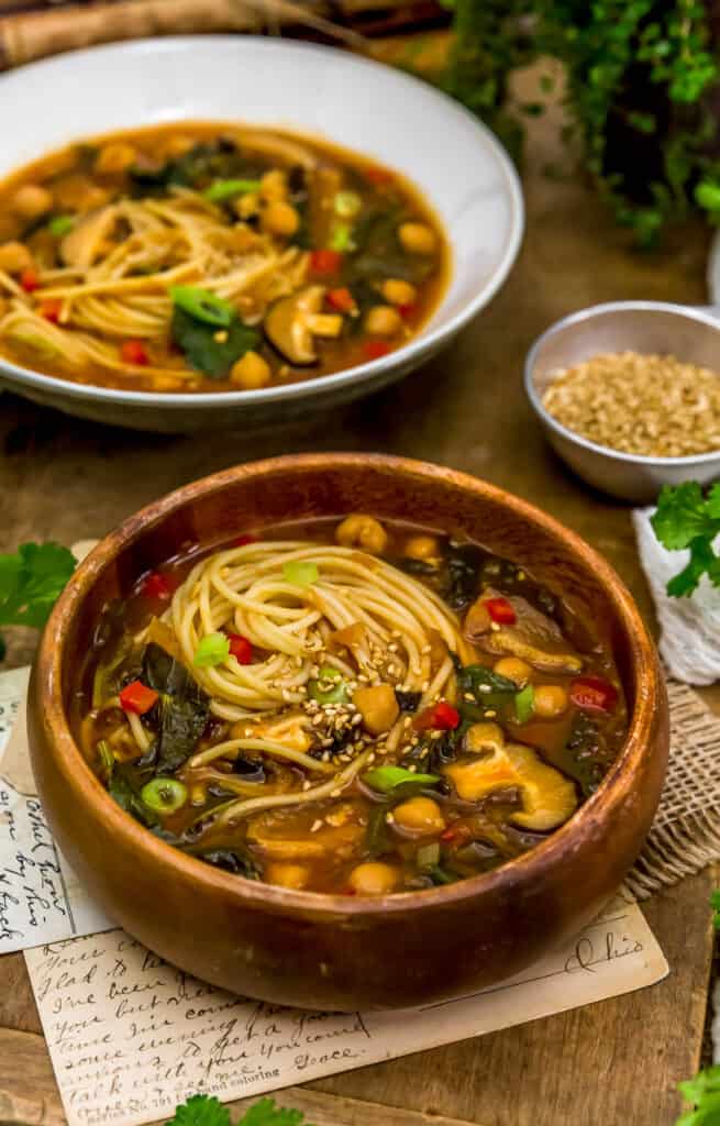 Asian Noodle Soup - Monkey and Me Kitchen Adventures