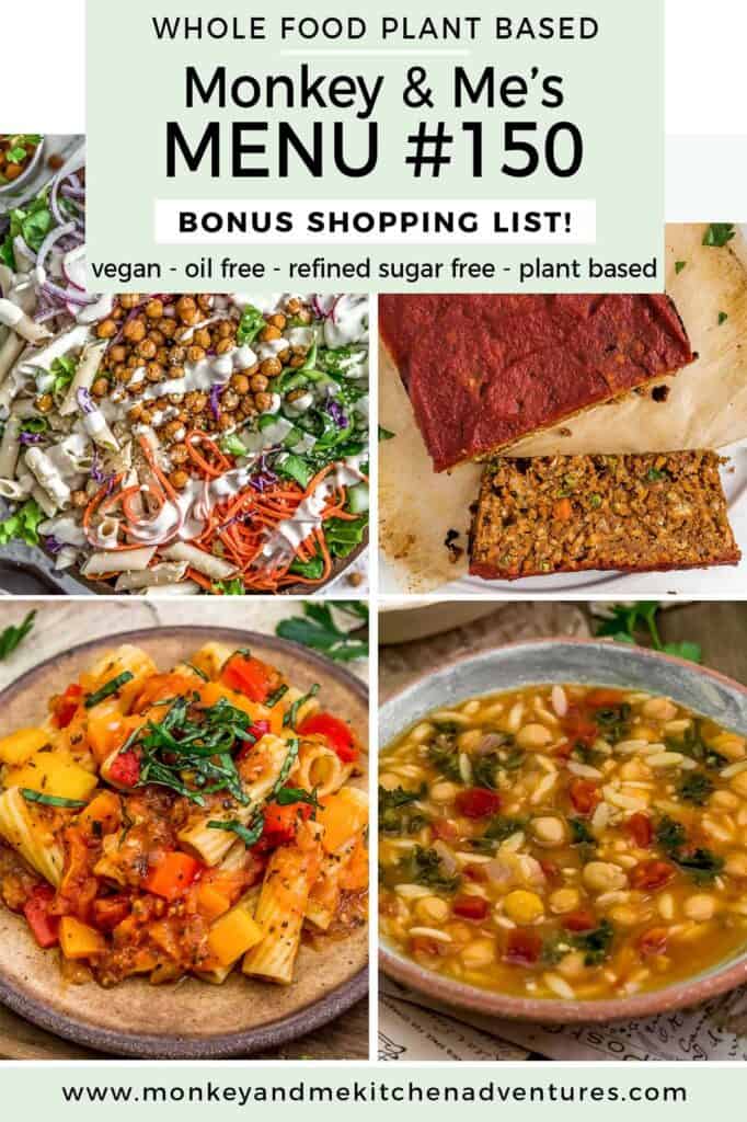 Monkey and Me's Menu 150 - Monkey and Me Kitchen Adventures