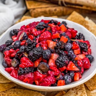 Berry Fruit Salsa - Monkey and Me Kitchen Adventures