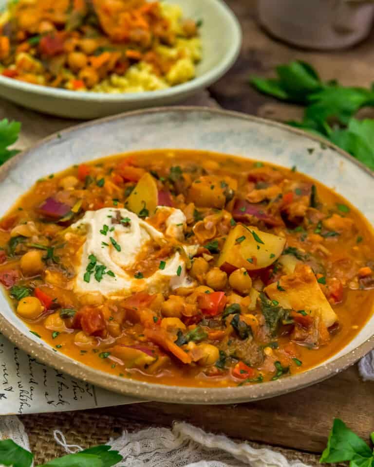 Harissa Vegetable Stew - Monkey and Me Kitchen Adventures