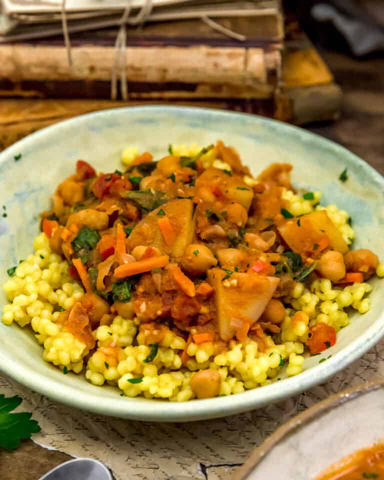 Harissa Vegetable Stew - Monkey and Me Kitchen Adventures