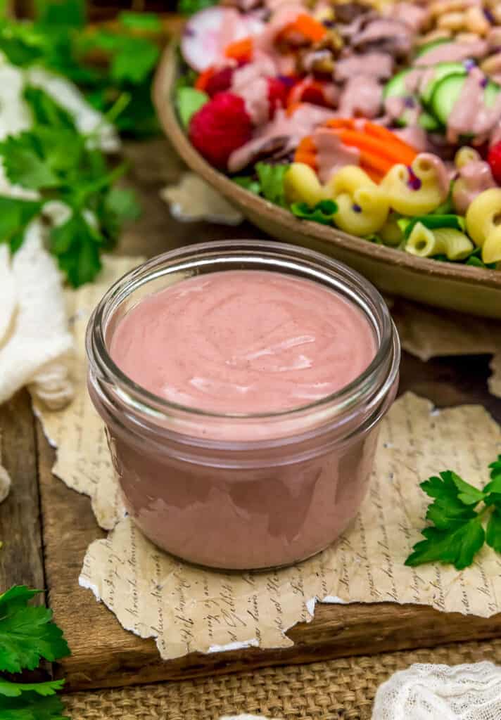 Raspberry Pecan Vinaigrette - Monkey and Me Kitchen Adventures