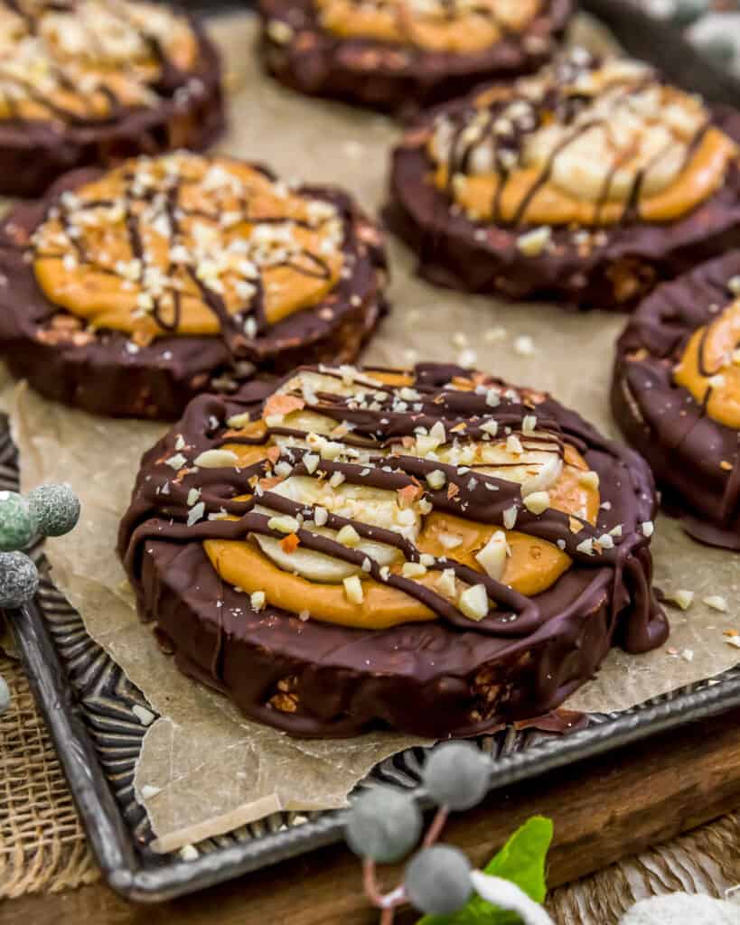 Chocolate Peanut Butter Rice Cakes - Monkey and Me Kitchen Adventures