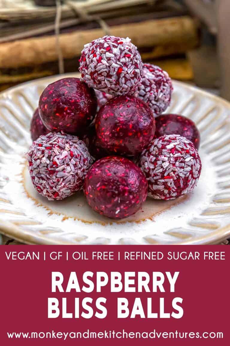 Raspberry Bliss Balls - Monkey and Me Kitchen Adventures