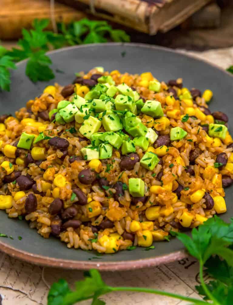 Baja Rice Stir Fry - Monkey and Me Kitchen Adventures