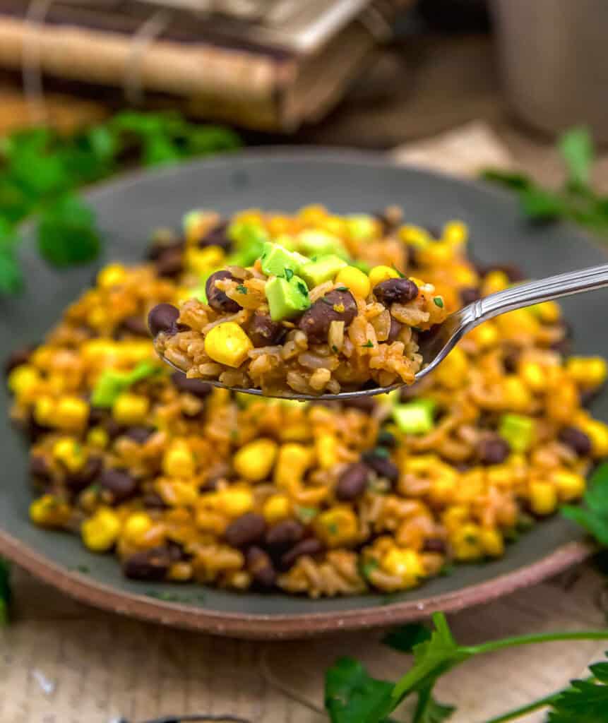 Baja Rice Stir Fry - Monkey and Me Kitchen Adventures