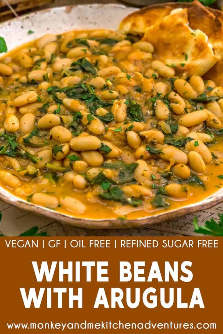 White Beans with Arugula - Monkey and Me Kitchen Adventures