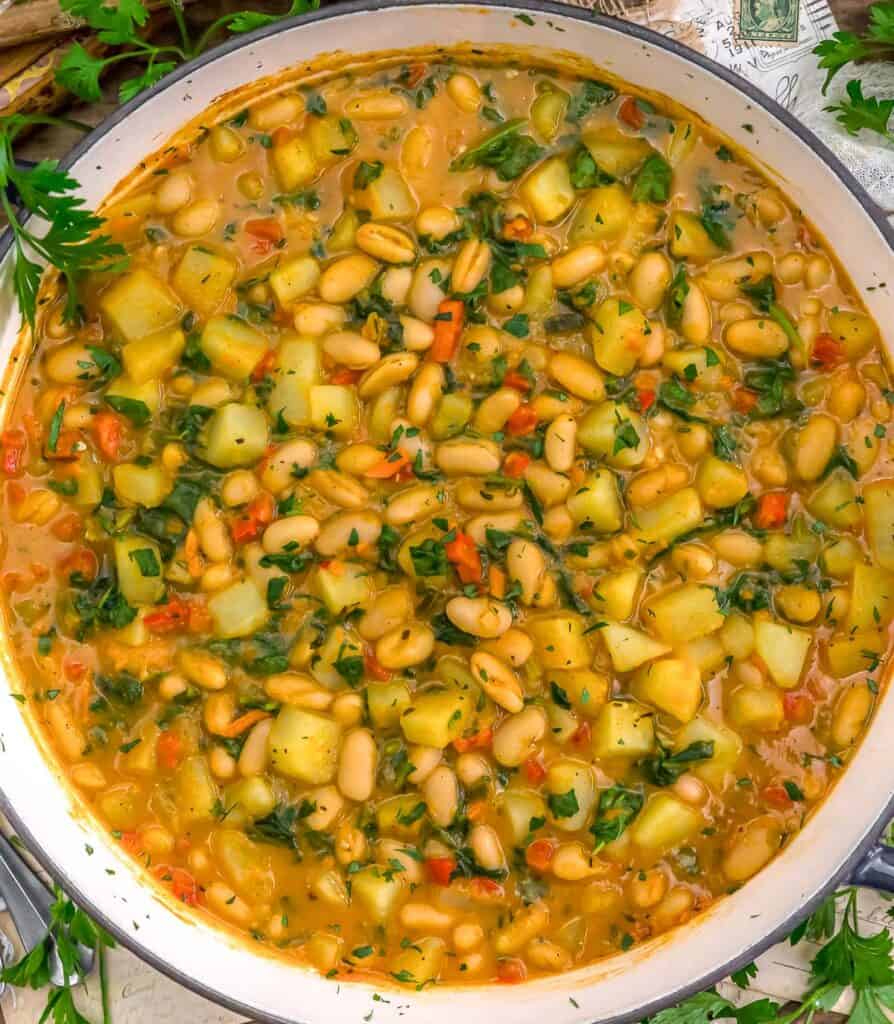 Autumn Harvest Bean Skillet - Monkey and Me Kitchen Adventures