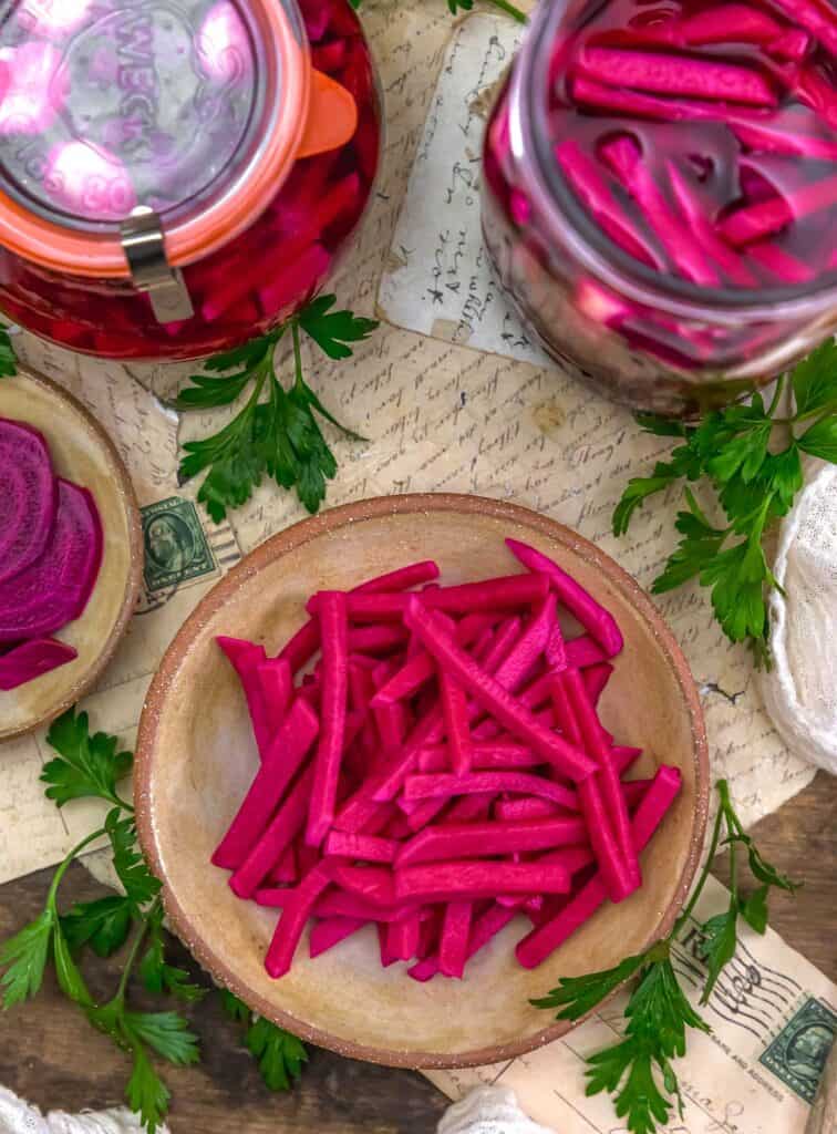 Refrigerator Middle Eastern Pickled Turnips - Monkey and Me Kitchen ...