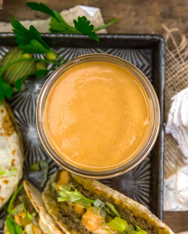 Vegan Big Mac Special Sauce - Monkey and Me Kitchen Adventures