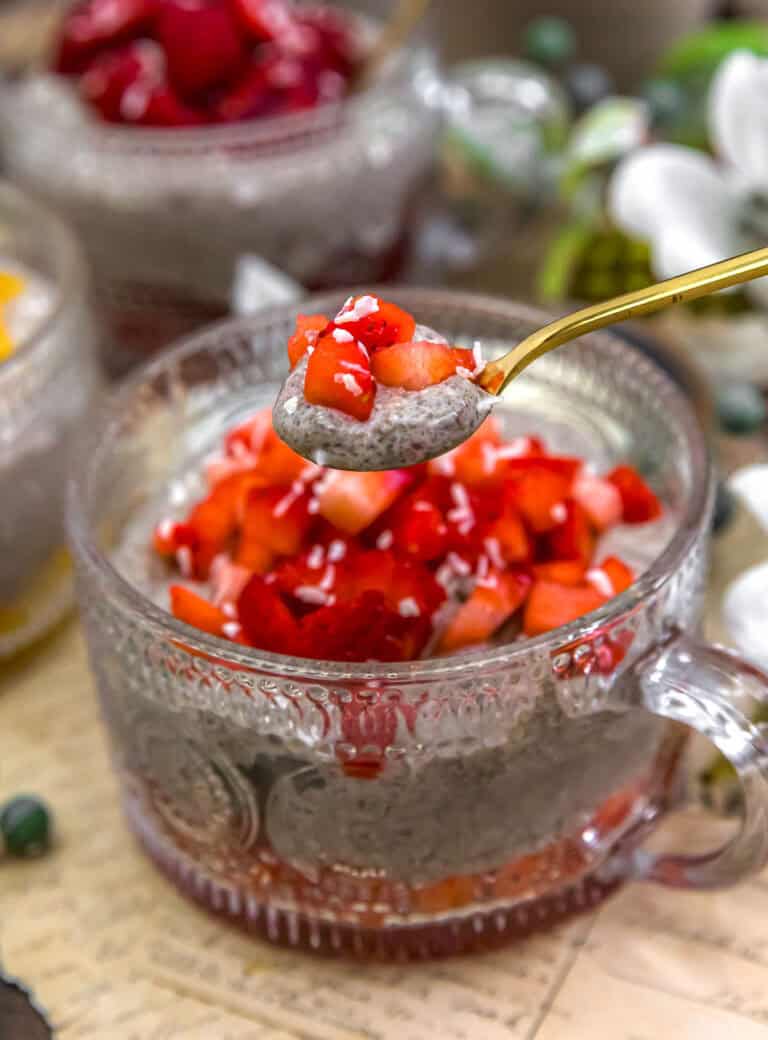 Blended Chia Pudding - Monkey and Me Kitchen Adventures