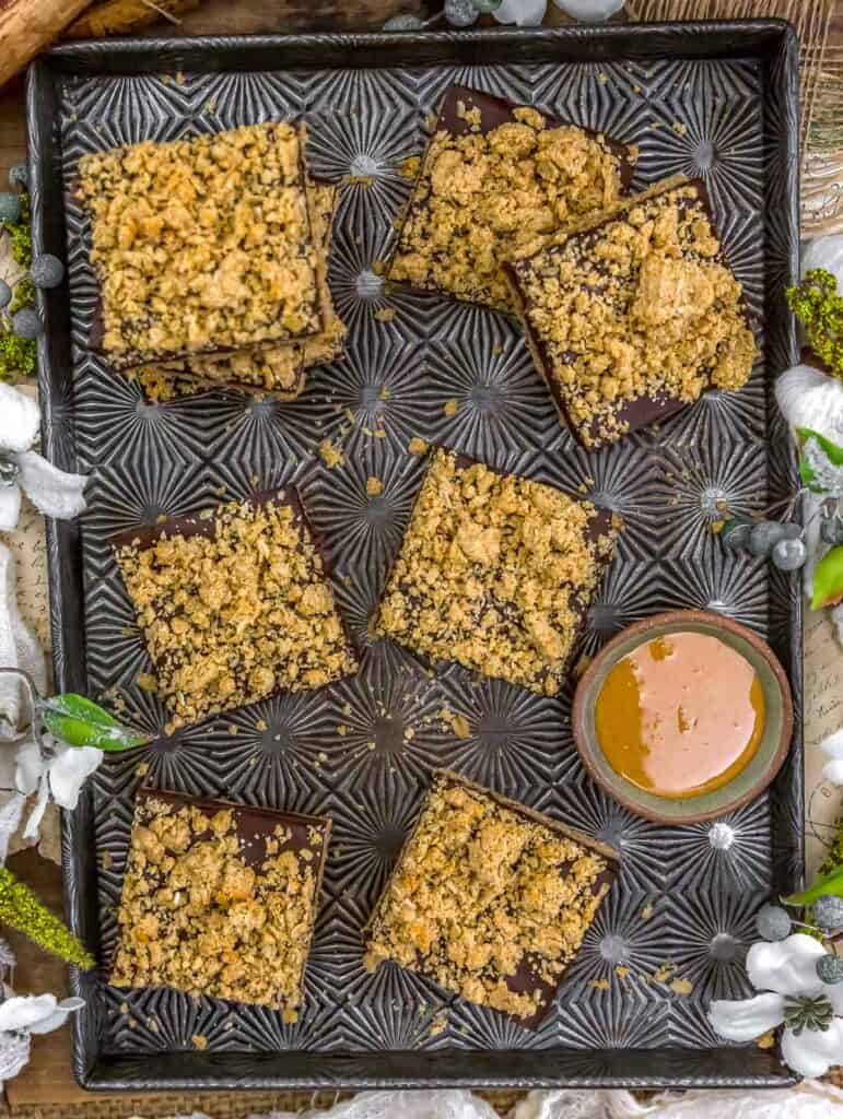 Healthy Peanut Butter Shortbread Chocolate Bars - Monkey and Me Kitchen ...