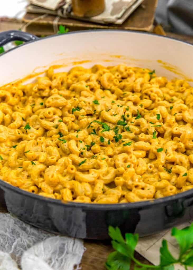 Easy Vegan Zaatar Mac and Cheese - Monkey and Me Kitchen Adventures